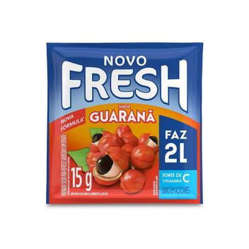 Refresco em Pó Fresh Guaraná 15g - Suco - Magazine Luiza