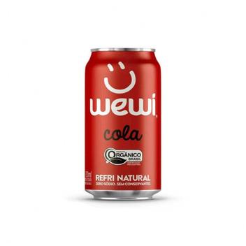 Refri Cola Orgânico Lata 350ml - Wewi - Refrigerante - Magazine Luiza