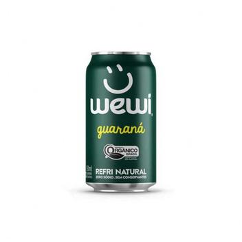 Refri De Guaraná Orgânico Lata 350Ml - Wewi - Refrigerante - Magazine Luiza