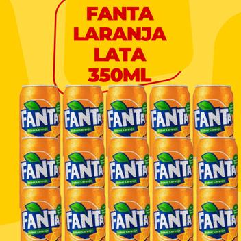Refrigerante Fanta Laranja Lata 350 ML-Fardo12Unid. - Refrigerante - Magazine Luiza