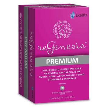 Regenesis premium com 60 cápsulas - EXELTIS - Multivitamínico ...