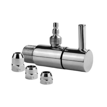 Registro P/Filtro 1/4 Volta Para Mangueira 1/4 - 5/16 - 3/8 - Metais Rei - Registro de Pressão ...