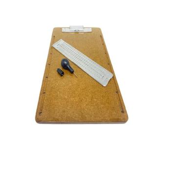 Reglete de Mesa com Punção e Prancheta - CVM - Reglete - Magazine Luiza