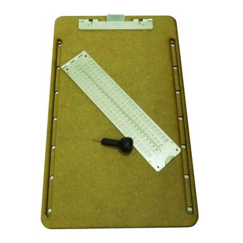 Reglete de Mesa com Punção e Prancheta - CVM - Reglete - Magazine Luiza