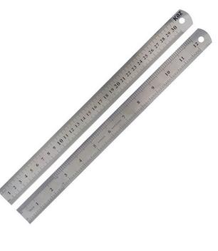 Regua 30cm de aço - kaz - Régua Escolar - Magazine Luiza