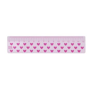 Régua Pink Love 15 cm - Molin - Régua Escolar - Magazine Luiza