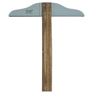 Régua T de Madeira 50cm Trident Bordas de Acrílico e Cabeçote Fixo Mod ...