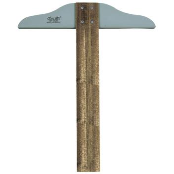 Régua T de Madeira Trident sem Borda de Acrílico 60cm - 5106 - Régua ...