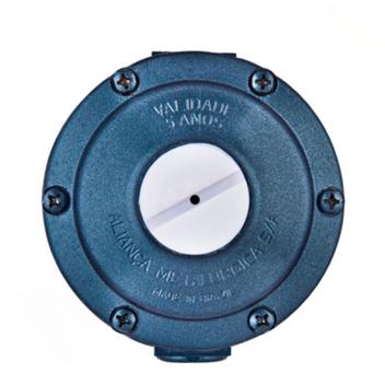 Regulador De Gás 7kg/h Aliança Estágio Unico - TEC METAL - Regulador de ...