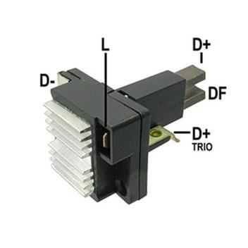 Regulador Voltagem 14V 55A Brasilia Fusca Gol Kombi Saveiro 9190087003 ...