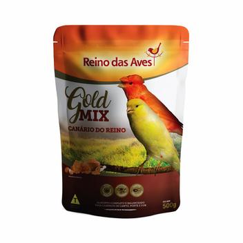 Reino das Aves Gold Mix Ração Canário do Reino 500g - Outros Pets ...