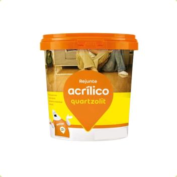 Rejunte Acrílico Quartzolit Pronto Para Uso 1kg Impermeável Cores ...