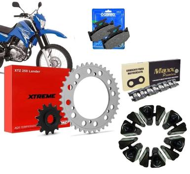 Relação Transmissão - VAZ - Kit Relação para Moto - Magazine Luiza