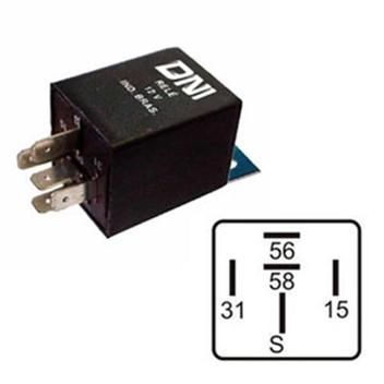 Rele Acendimento Automatico Dos Farois Apos 15 Segundas Partida 12V 5 ...