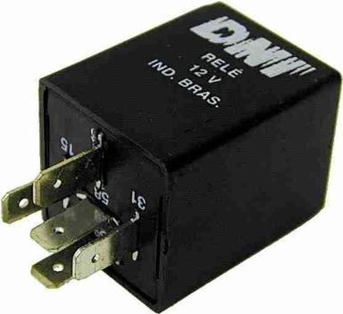 Rele Acionamento Farol 5 Terminais 12V com suporte - DNI - Elétrica de ...