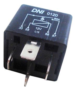 Rele Auxiliar 12v 60a 4 Terminais Universal Dni0120 - Elétrica de Carro ...