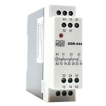 Relé Auxiliar 220VCA 3 Reversíveis 5A DDR-444 Digimec - Elétrica de ...