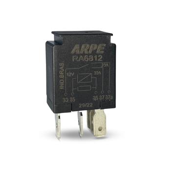 Rele Auxiliar Mini Reversível 12v 30/20A 5 Terminais - Arpe - Elétrica ...