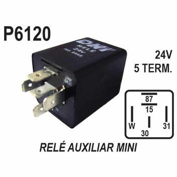 RELE AUXILIAR para MBB 5 SAIDA 24V - DNI - Elétrica de Carro - Magazine ...