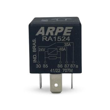 Relé Auxiliar Reversível 5 Term. 24v 40/30a Caminhão Ônibus - Arpe ...