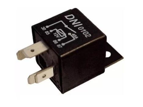 Rele Auxiliar Universal 12 V 40 Amperes 4 PINOS DNI 0102 - Elétrica de ...