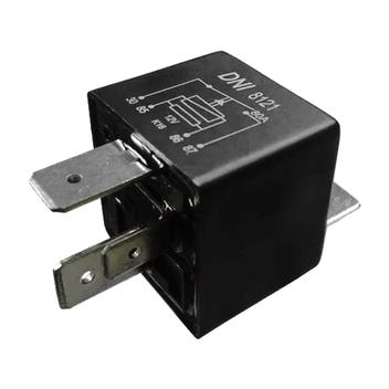 Rele Auxiliar Universal 80A 12v 4 terminais 2 Largos Selado - DNI ...