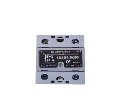RELE DE ESTADO SOLIDO MONOFASICO - SSR60 - 250Vca - 60A - JNG - Relé ...