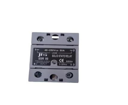 RELE DE ESTADO SOLIDO MONOFASICO - SSR80 - 250Vca - 80A - JNG - Relé ...