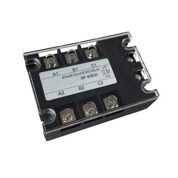 Relé de Estado Sólido Trifásico SSR-80DA 80A 24-480VAC - ENG Automação ...