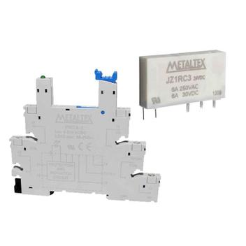 Rele De Interface Prz-1r- 24 Conj.Rele Jz1rc3+Prt8-1 24vac/Vdc 6a ...