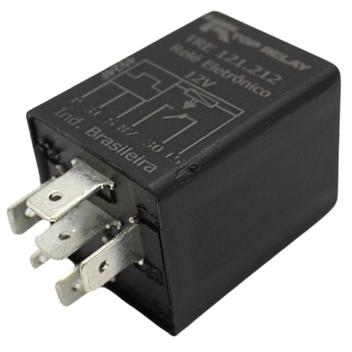 Relé Eletrônico 12v 40a 6 Terminais Para Ligações 1 Toque - TOP RELAY ...