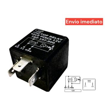 Rele mini pisca 3 terminais sem suporte - TOPRELAY - Relé - Magazine Luiza