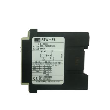 Relé Temporizador WEG RTW-PE 1NAF 3 a 30 min 220VCA - Relé Temporizador ...