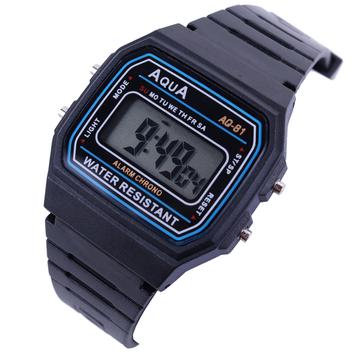 Relógio Aqua AQ-81 Feminino e Masculino Clássico À Prova D'agua Vintage - Relógio Unissex ...