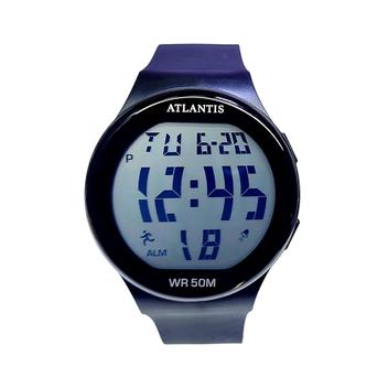 Relógio Atlantis Digital Esportivo Preto Resistente à Água - Relógio Masculino - Magazine Luiza