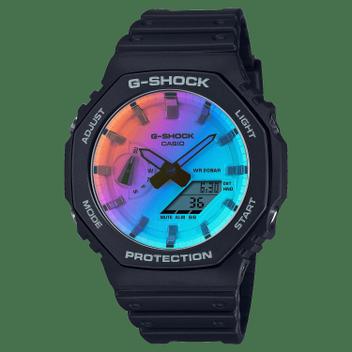 Relógio CASIO G-SHOCK Iridescent Color GA-2100SR-1ADR - Relógio ...