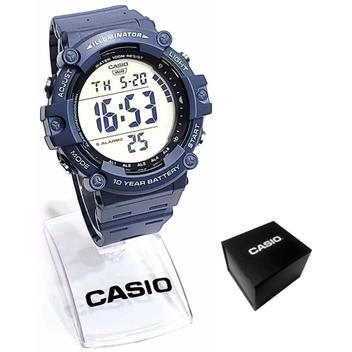 Relógio Casio Masculino Digital Standard Azul AE-1500WH-2AVDF - Relógio ...
