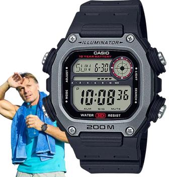 Relógio Casio Masculino Standard Digital Preto DW-291H-1AVDF - Relógio ...