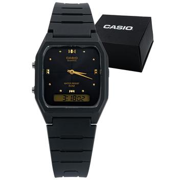 Relógio Casio Unissex Preto Vintage Original Prova D'água Garantia 1 ...