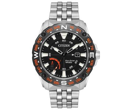 Relógio Citizen Eco Drive Prt Compass Aw7048-51E - Relógio Masculino ...