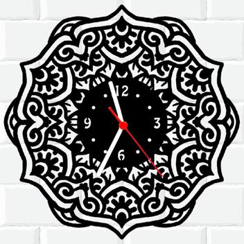 Relógio De Madeira MDF Parede Mandala 11 - 3D Fantasy - Relógio de ...