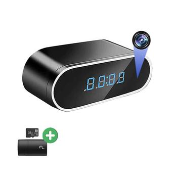 Relógio de Mesa com Câmera Espiã WIFI de Segurança - 32GB - Empório ...