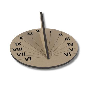 Relógio de Sol de Jardim Antigo Acaz Ponteiro Romano - ARTBOX3D ...