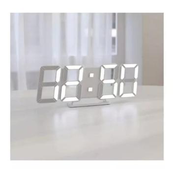 Relógio Digital 3d De Mesa Parede Led Cabeceira Moderno - Império - Relógio / Despertador de ...