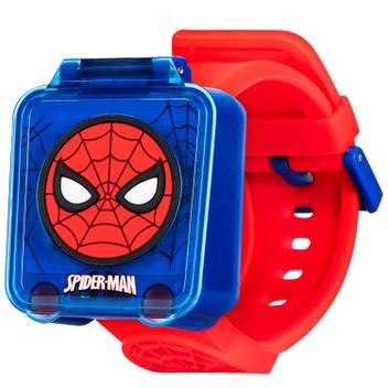 Relógio Digital Accutime Marvel Spider-Man Azul - Infantil (a partir de ...