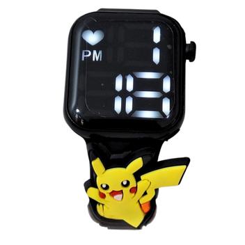 Relogio Digital Pikacha Infantil Pokémon Resistente á Àgua ...