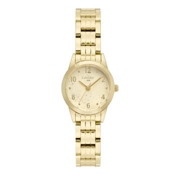 Relógio Feminino Mini Condor Dourado Pequeno Analógico - Relógio ...