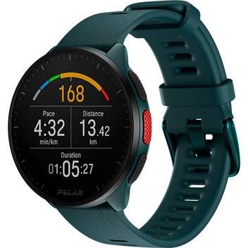 Relógio GPS Multiesportes Monitor Cardíaco de Pulso Polar Pacer Azul ...
