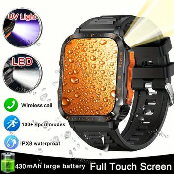 Relógio Inteligente Prova Água SYNWOO Classic Outdoor IPX8 - Smartwatch ...