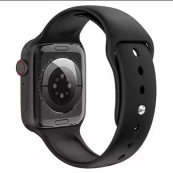 RELÓGIO INTELIGENTE W58 PRETO 45M 5 pulseiras NFC - BAZIK - Smartwatch ...
